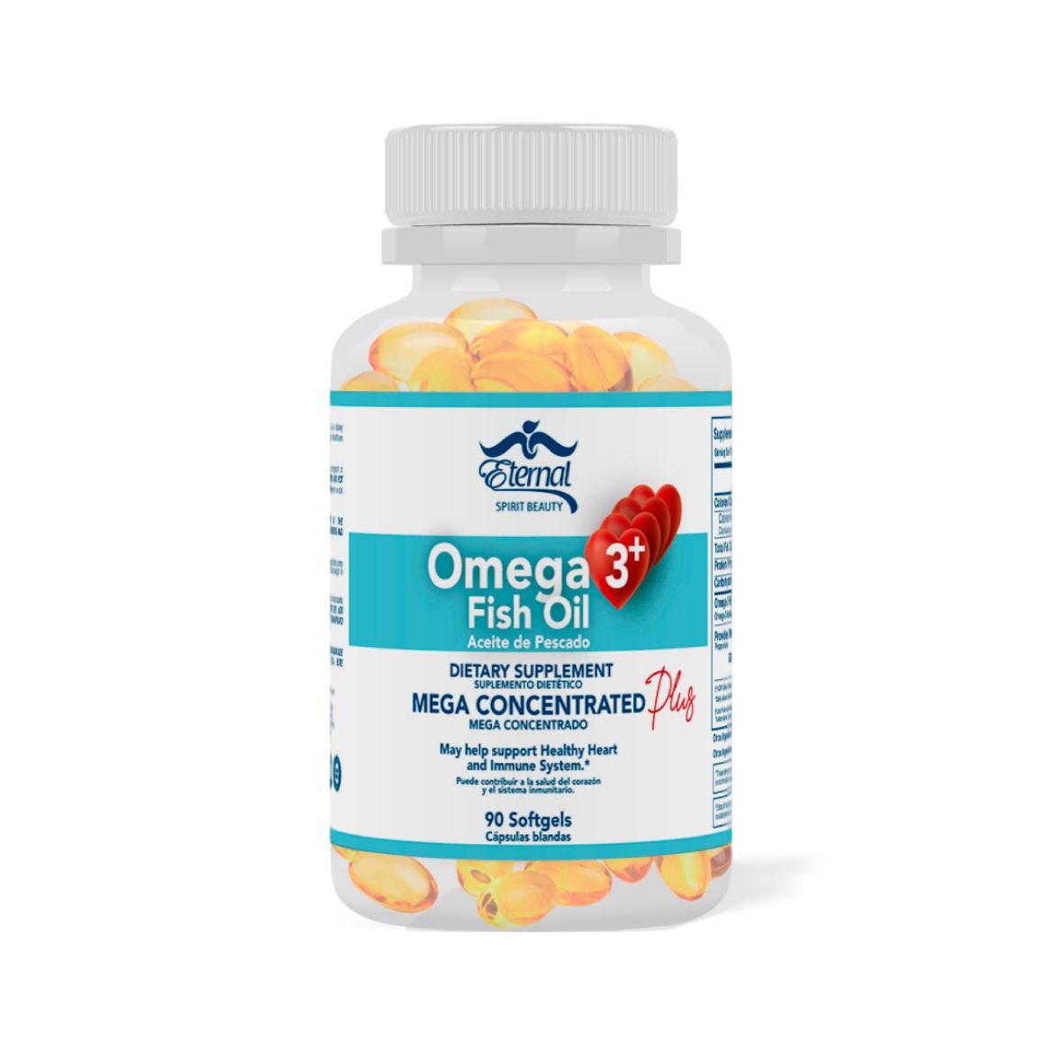 Omega 3+ Mega Concentrated Plus. Eternal Spirit Beauty México
